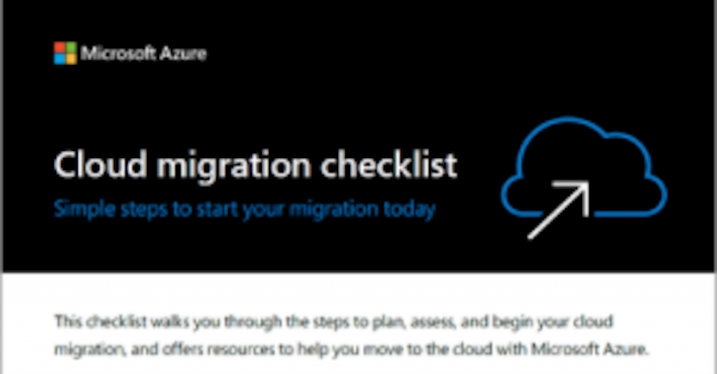 Cloud Migration Checklist: Simple steps to start your migration today - AspiraCloud